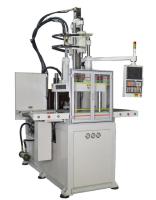 China Shoe Sole Vertical plastic Injection Molding Machine with double slide skateboard for sale