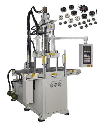 China 55 Ton Motor Rotor Injection Molding Machine For Screwdriver With Double Slide for sale