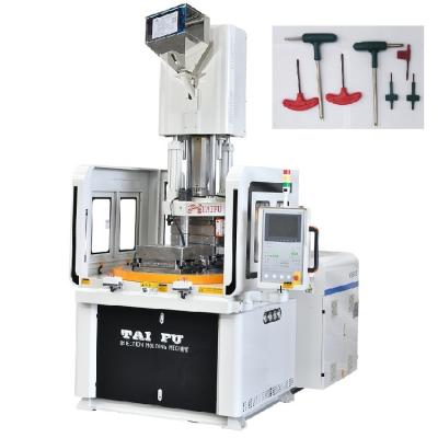 China 85 Ton Vertical Rotary Plastic Table Injection Molding Machine Used For Allen Wrenchs for sale