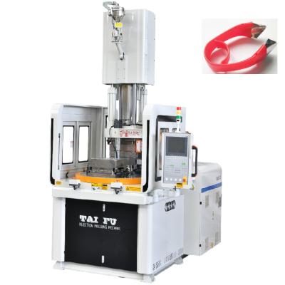 China 85 Ton Vertical Rotary Plastic Table Injection Molding Machine Used For Food Grade Tweezers for sale