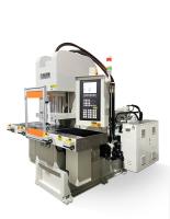 China 85 Ton Power Cord Vertical Injection Molding Machine With Double Slide for sale