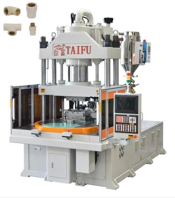 China CPVC Fittings Vertical Injection Molding Machine With Rotary Table 250 Ton for sale