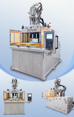 China High Quality Durable And Affordable 120 Ton Vertical Double Color Injection Molding Machine Used For Foot Brush for sale