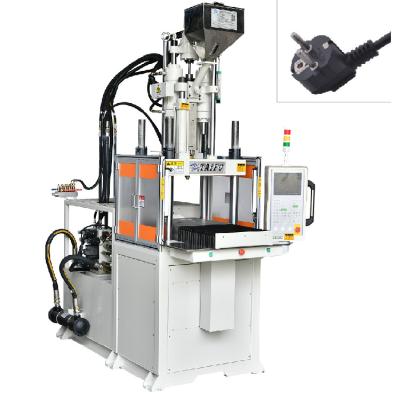 China Vertical Single Slide Injection Molding Machine For European Regulations Plug for sale