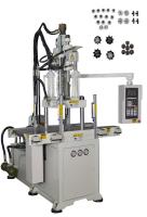 China High Security 55ton Vertical Plastic Injection Molding Machine With Double Slide for sale