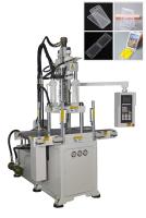 China 55 Ton Double Slide Vertical Injection Molding Machine For Precision Manufacturing for sale