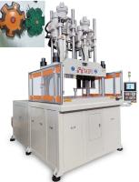 China 170 Ton Vertical  Double Color Injection Molding Machine For Outlet Extension for sale