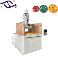China High Efficiency 200 Ton Rotary Vertical Injection Molding Machine For Barbell Plates for sale
