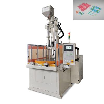 China 55 Ton Rotary Vertical Plastic Injection Molding Machine Uesd For Dental Floss for sale