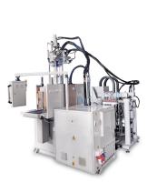 China 85 Ton LSR Vertical Injection Molding Machine For Silicone Swim Goggles for sale