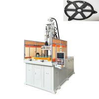 China High Efficiency 200 Ton Rotary Vertical Injection Molding Machine For Fan Accessories for sale