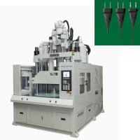 China 120 Ton Vertical Rotary Table Injection Molding Machine For Power Plug Housing for sale