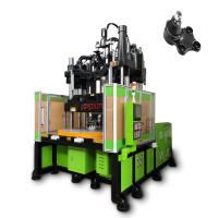 China 120 Ton Low Work Table Vertical Injection Molding Machine For Plastics Socket for sale