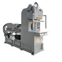 China High Efficiency C Type Vertical Injection Molding Machine For Making Wire for sale
