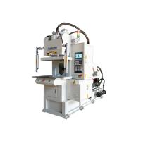 China High Efficiency C Type Vertical Injection Molding Machine For Making Wire for sale