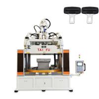 China 200Ton Low Work Table Vertical Injection Molding Machine For Seat Belt Male Buckle Tongue for sale