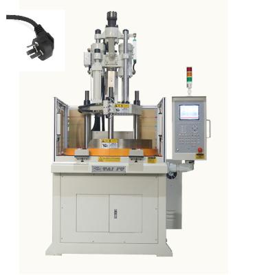 China Cheap Price Rotary Vertical Plastic Injection Molding Machine For Making Plug for sale