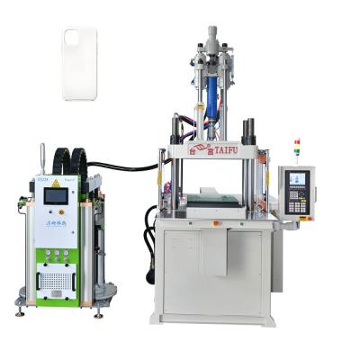 China High Efficiency Liquid Silicone Vertical Injection Molding Machine For Making Phone Case for sale