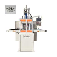 China 85 Ton Double Slide Vertical Injection Molding Machine For Making Fan Accessories for sale