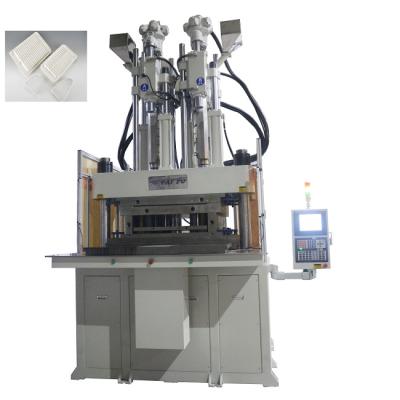 China High Efficiency Single Slide Vertical Injection Molding Machine For Making Filter Screen for sale