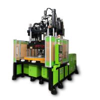 China 120 Ton Low Workbench Rotary Table Vertical Injection Molding Machine For Making Toy for sale