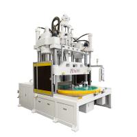 China 250 Ton Low Work Table Vertical Injection Molding Machine For Making Sports Equipment for sale
