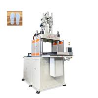 China 160 Ton Vertical Single Slide Injection Molding Machine Used For Making Shoes for sale