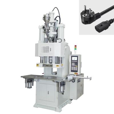 China 55 Ton C-Type Vertical Injection Molding Machine For EU Power Cord for sale