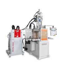 China Double Slide LSR Vertical Injection Moulding Machine Making Silicone Ice Cube Mold for sale