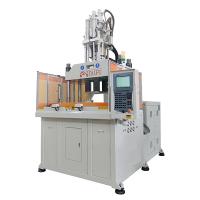 China 120 Ton Two Color Vertical Injection Molding Machine For Scissors Handle for sale