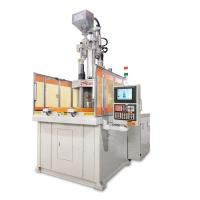 China Rotary Vertical 120 Ton Plastic Injection Molding Machine For Making Fuse Holders for sale