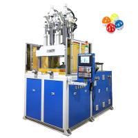 China 120 Ton Two Color Vertical Injection Molding Machine For Making Pet Toy for sale