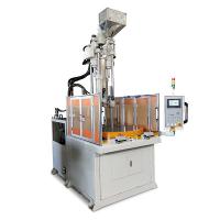 China Easy Operate Rotary Vertical Plastic Injection Molding Machine For Making Tack for sale