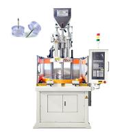 China High Efficiency Rotary Vertical Plastic Injection Molding Machine For Making Tack for sale