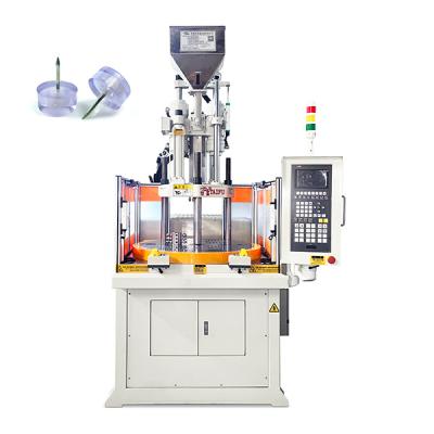 China High Efficiency Rotary Vertical Plastic Injection Molding Machine For Making Tack for sale