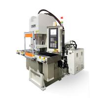 China 85 Ton Double Slide Power Cord Vertical Injection Molding Machine For Making Plug for sale