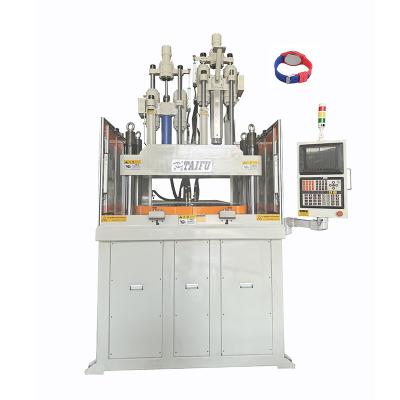 China 120 Ton Two Color Vertical Injection Molding Machine For Making Wrist Watch for sale