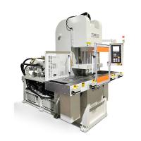 China Power Cord Vertical Injection Molding Machine With Double Slide For Making Date Wire for sale