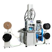 China 55 Ton High Speed Vertical Injection Molding Machine For Making Glasses Frame for sale