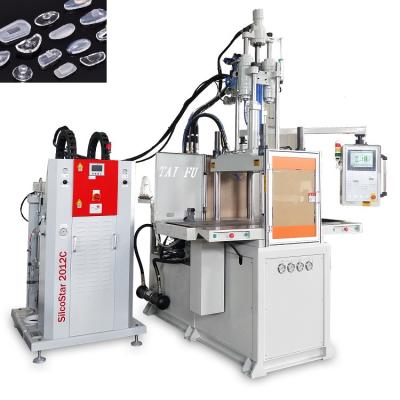 China Liquid Silicone Glasses Nose Pads Making Machine 85T Vertical Injection Moulding Machine for sale