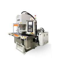 China High Efficiency Double Slide Power Cord Vertical Injection Molding Machine For Plug for sale