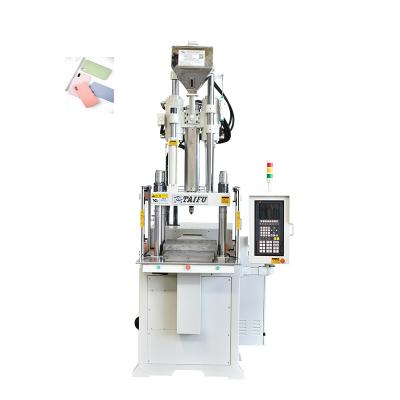China 55 Ton Single Slide Vertical Injection Molding Machine For Making Phone Case for sale