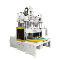 China 250 Ton Low Work Table Vertical Injection Molding Machine For Making Auto Parts for sale