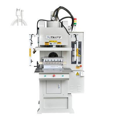 China Easy Operation C Type Vertical Injection Molding Machine For Making USB for sale