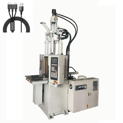 China 35 Ton Single Slide Vertical Injection Molding Machine For Making USB Charger for sale