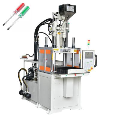 China High precision Single Slide Vertical Injection Molding Machine For Making Hexagonal Screwdriver for sale