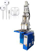 China 25 Ton Single Slide Vertical Plastic Injection Moulding Machine For Earphone Lines for sale