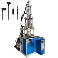 China 25 Ton Earphone Making Machine Single Slide Vertical Plastic Injection Moulding Machine for sale