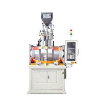 China 35 Ton Rotary Vertical Injection Molding Machine For Making Diving Glasses for sale