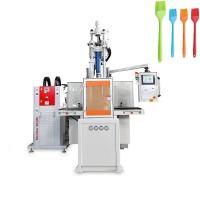 China LSR Vertical Low Workbench Rotary Injection Molding Machine For Oil Brush for sale